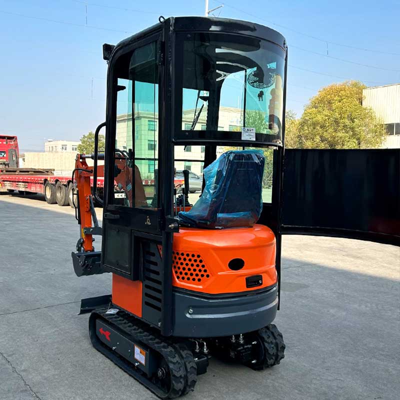1 Ton Mini Excavator with Cab Factory_Supplier_Manufacture - Shandong ...